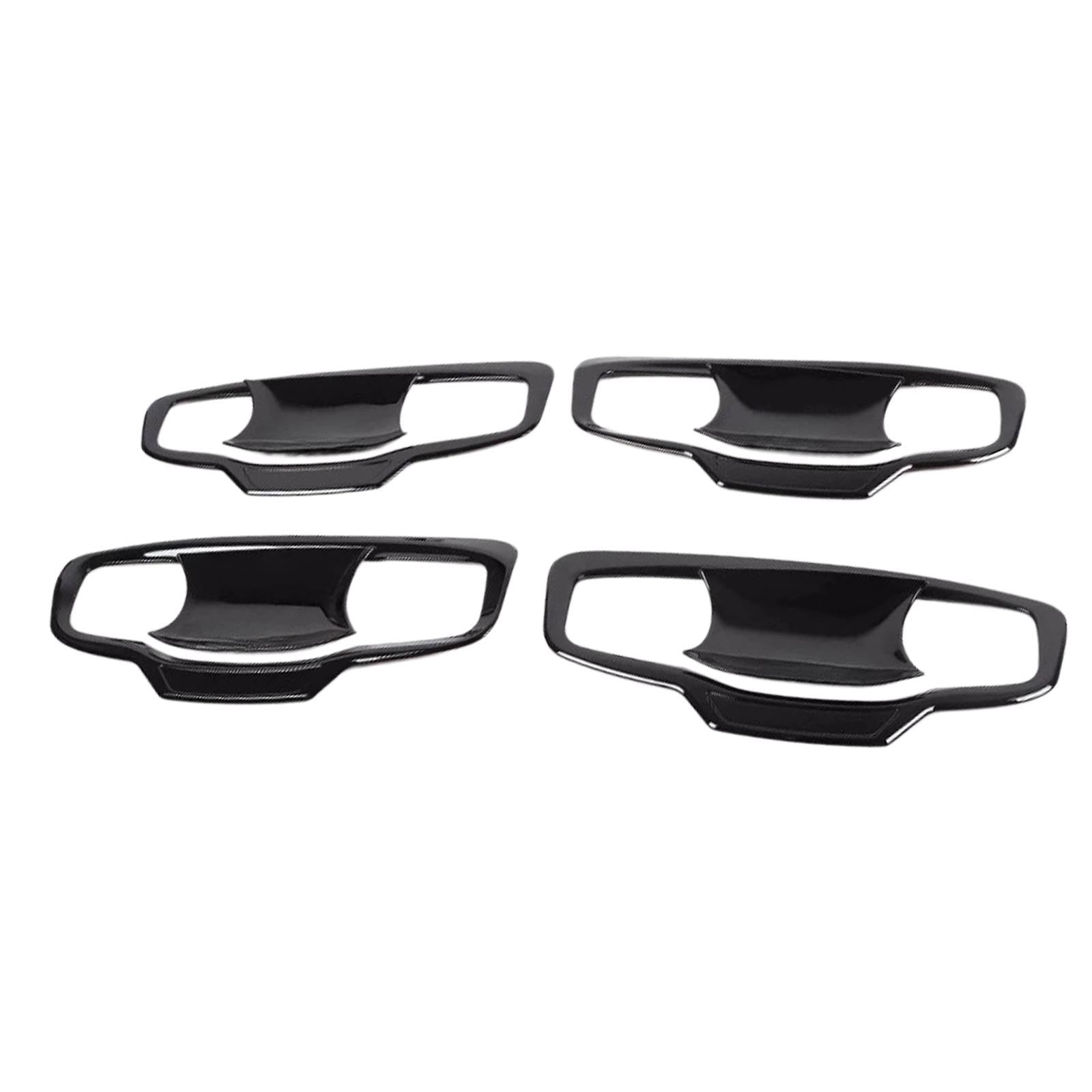 Door Handle Bowl Cover Trim Gloss Black Suitable For Mitsubishi Triton ...